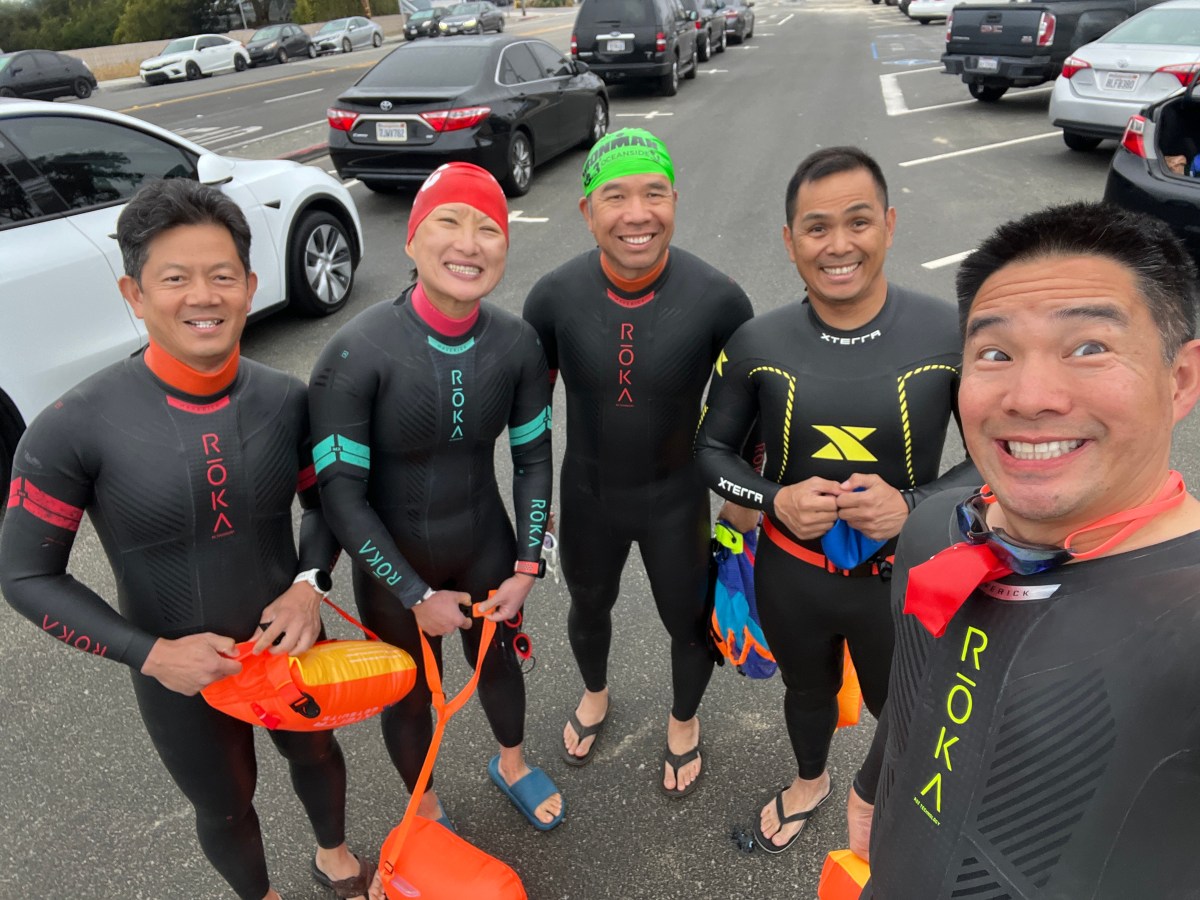 Swim Report – Open Water Swim at Belmont Shores – choose happiness